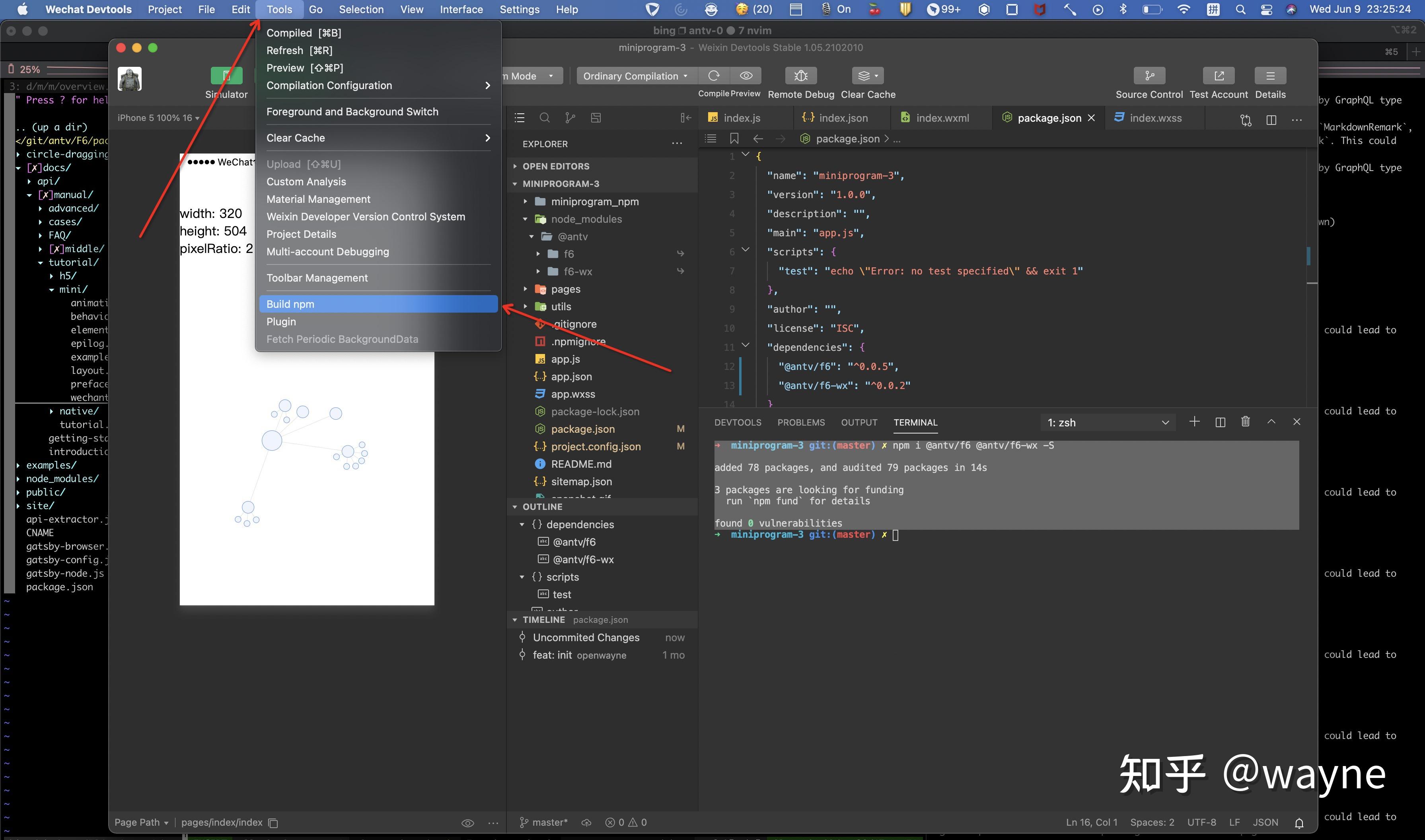 微信小程序中绘制关系图 - 知乎