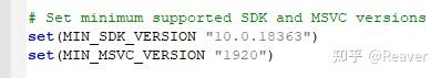 【CMake】如何解决CMake编译时指定Windows SDK版本 - 知乎