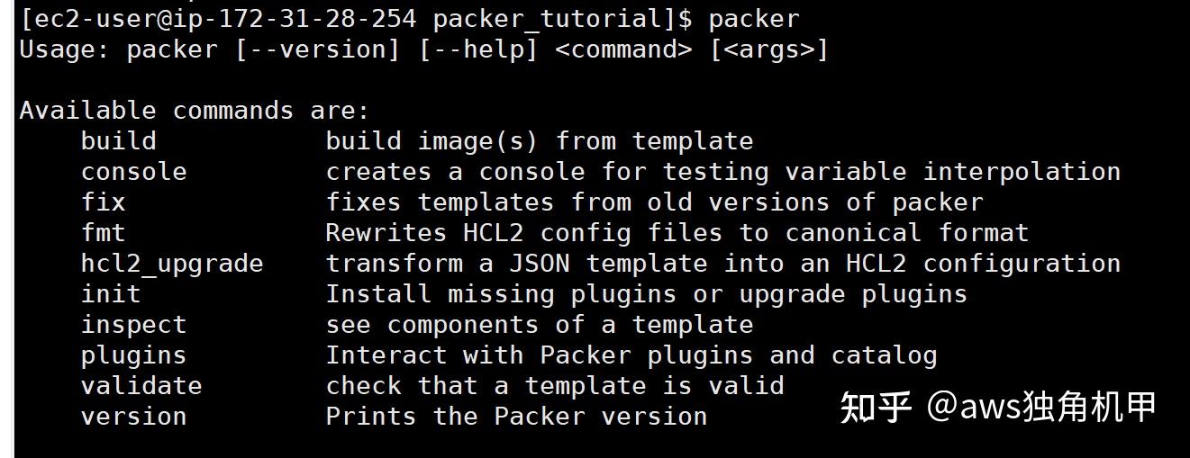 Packer AWS AMI Packer AWS AMI