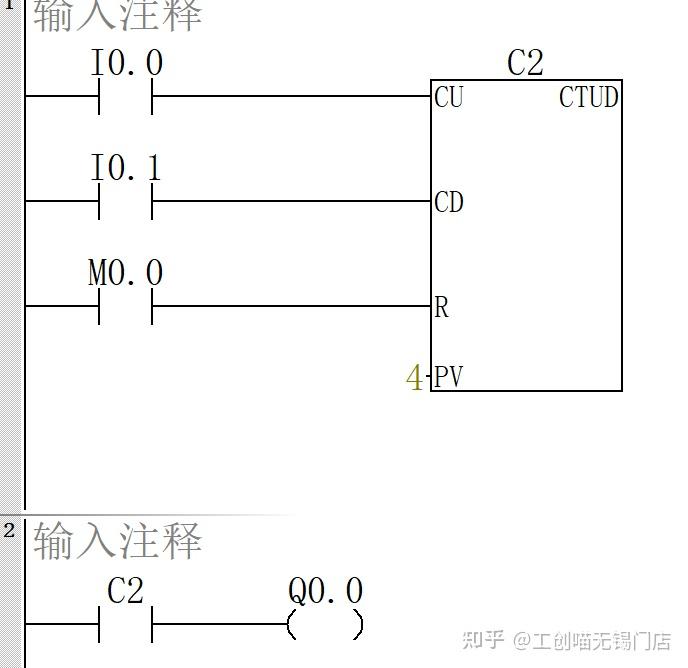 S7-200smart 加减计数器（CTUD） - 知乎