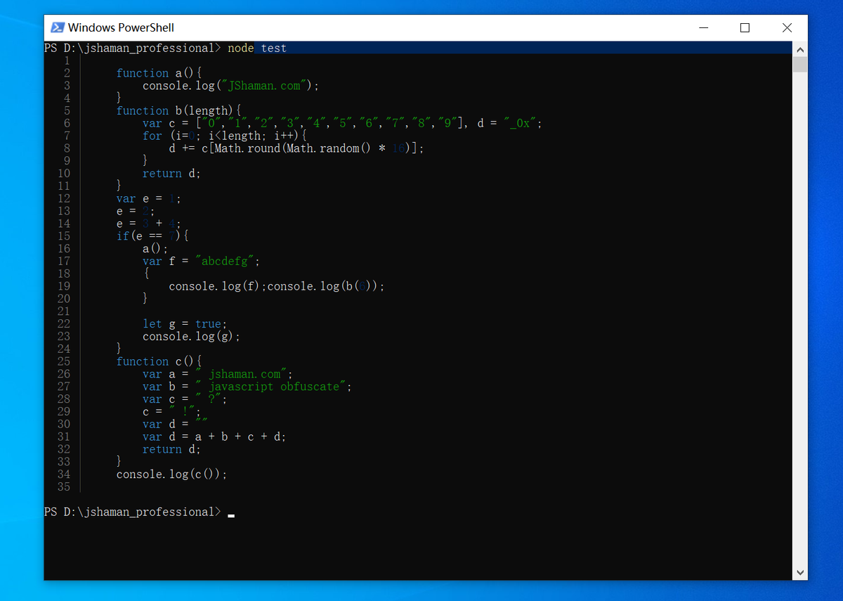 JavaScript奇淫技巧：命令行语法高亮 - 知乎