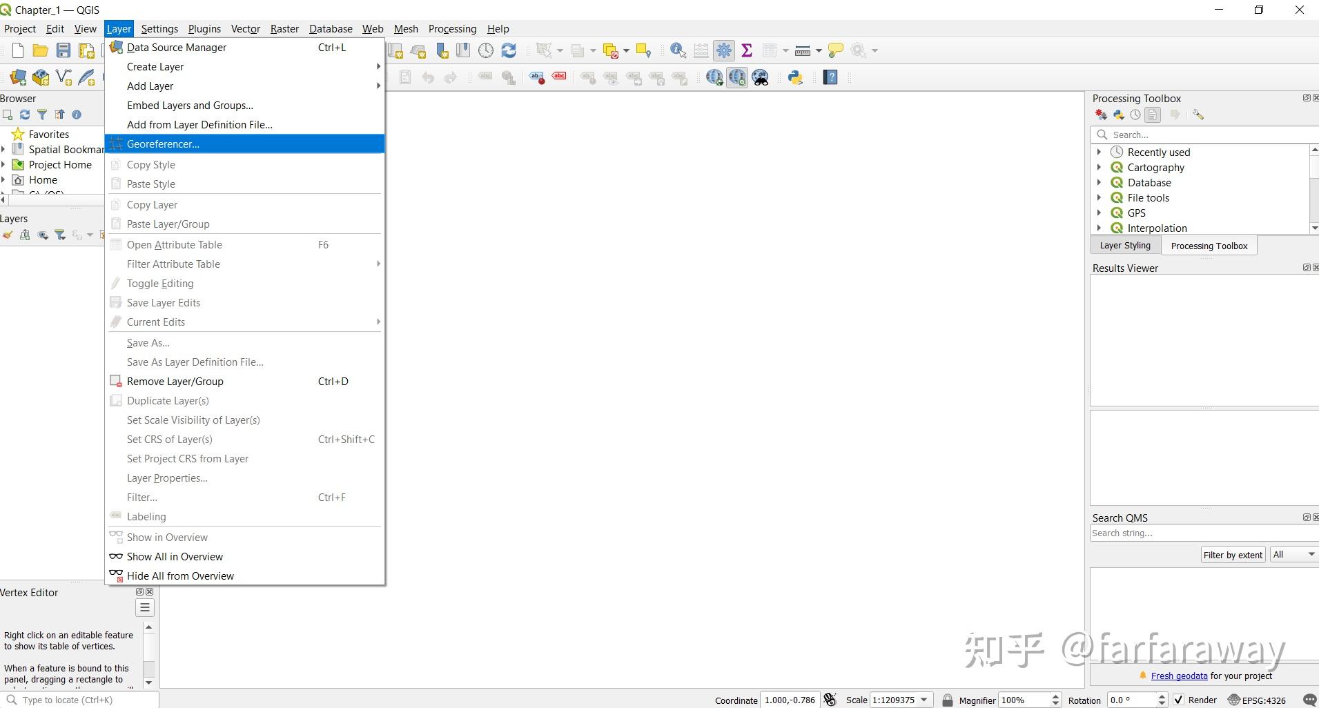 QGIS入门（1.1）--纸质地图电子化 - 知乎