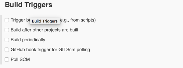 构建触发器-Build Triggers - 知乎