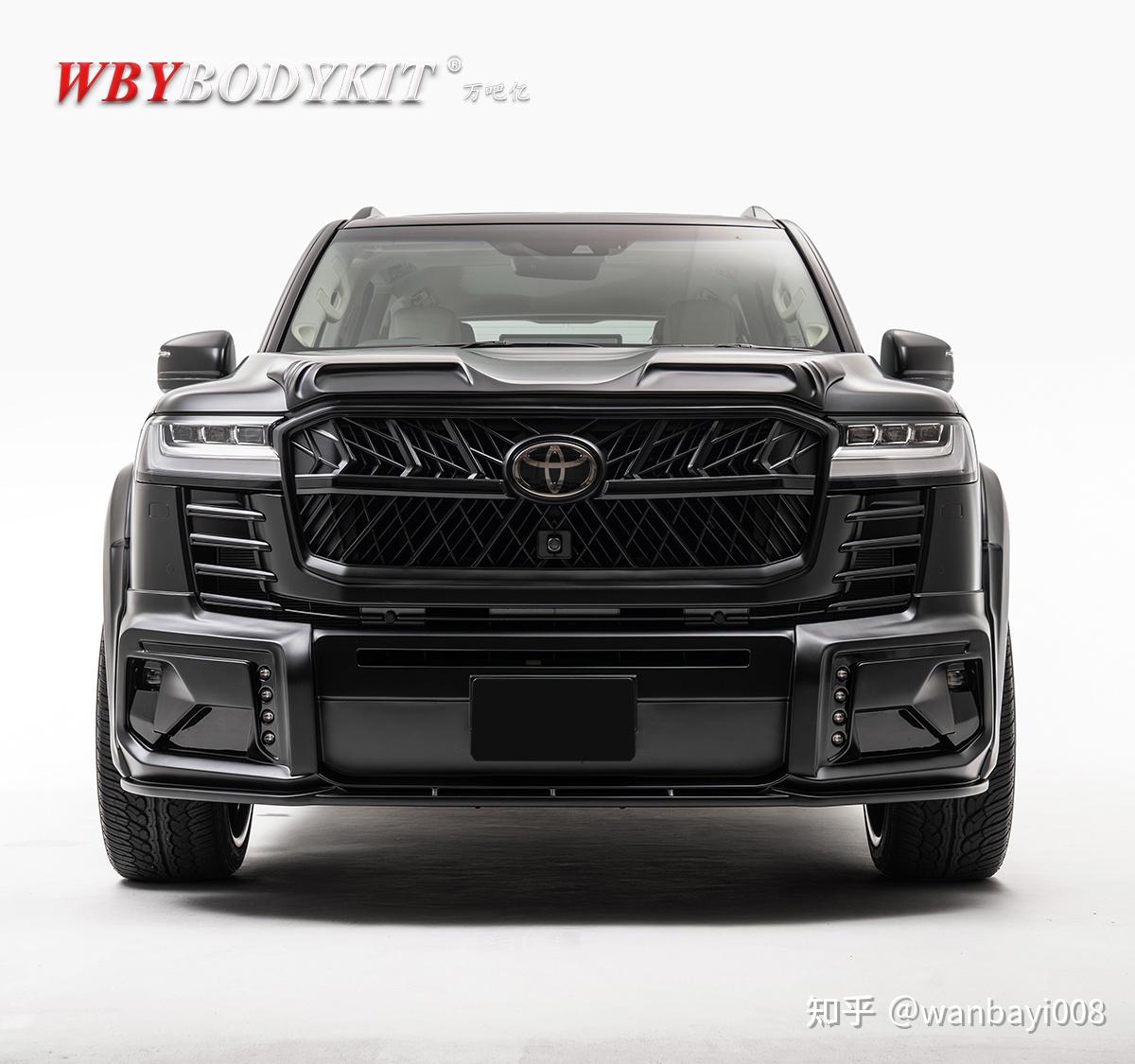 丰田兰德酷路泽LC300改装WALD宽体小包围前后唇尾翼机盖轮眉哪里找？ - 知乎