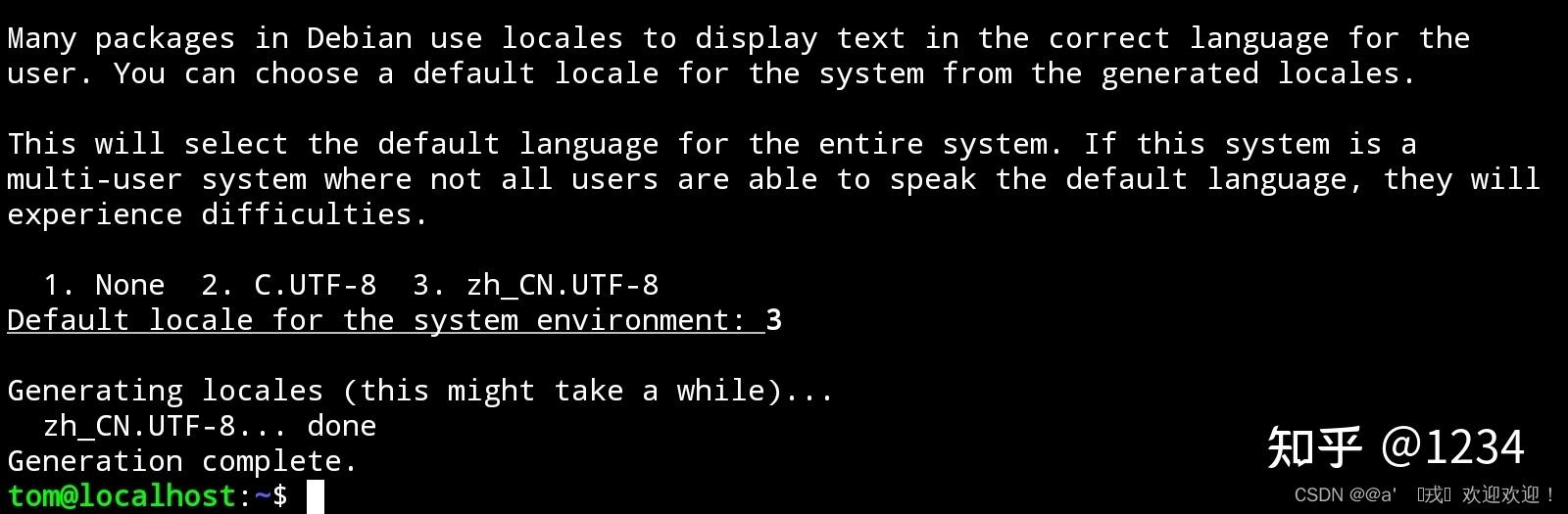 在Termux的Debian Linux中设置中文界面 - 知乎