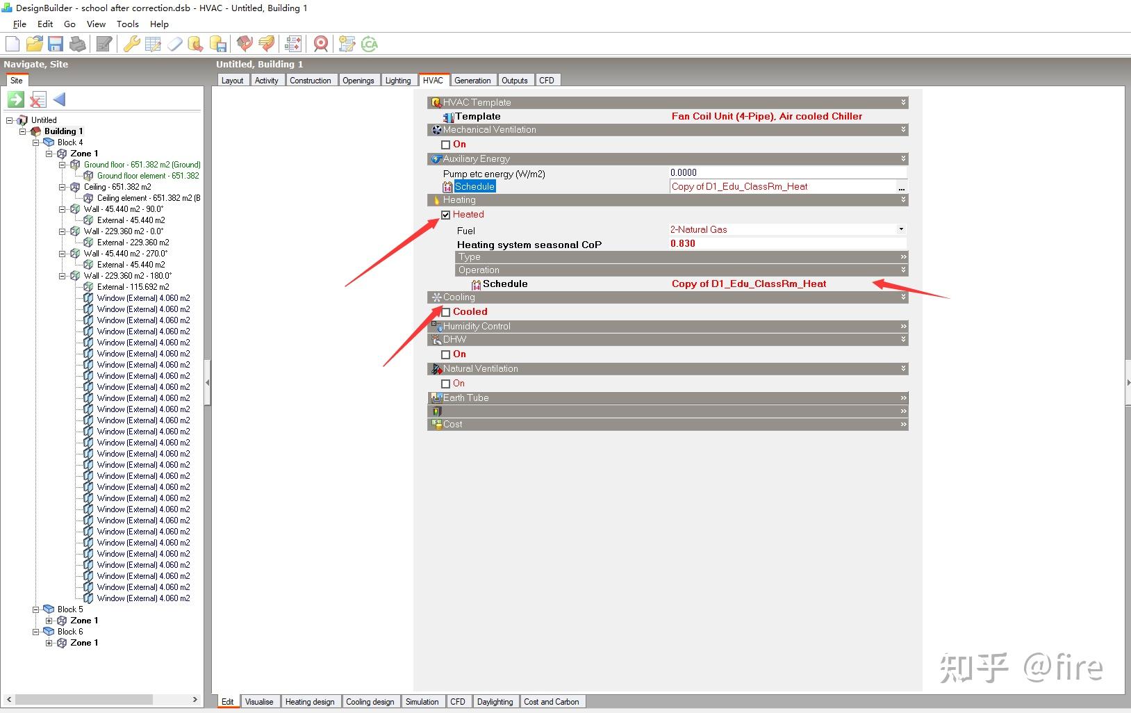 DesignBuilder建筑负荷计算工作流与注意事项 - 知乎