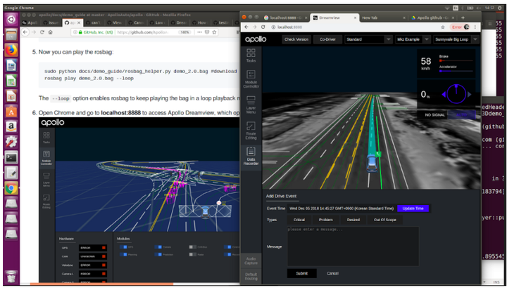 Baidu Apollo offline demo environment - 知乎