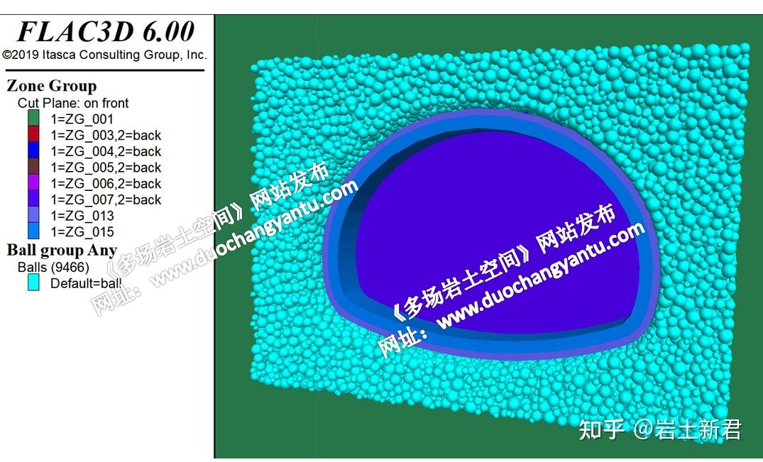 隧道开挖模型中的Flac3d-PFC3d耦合计算 - 知乎