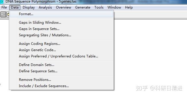 学会DnaSP，高效分析序列！ - 知乎