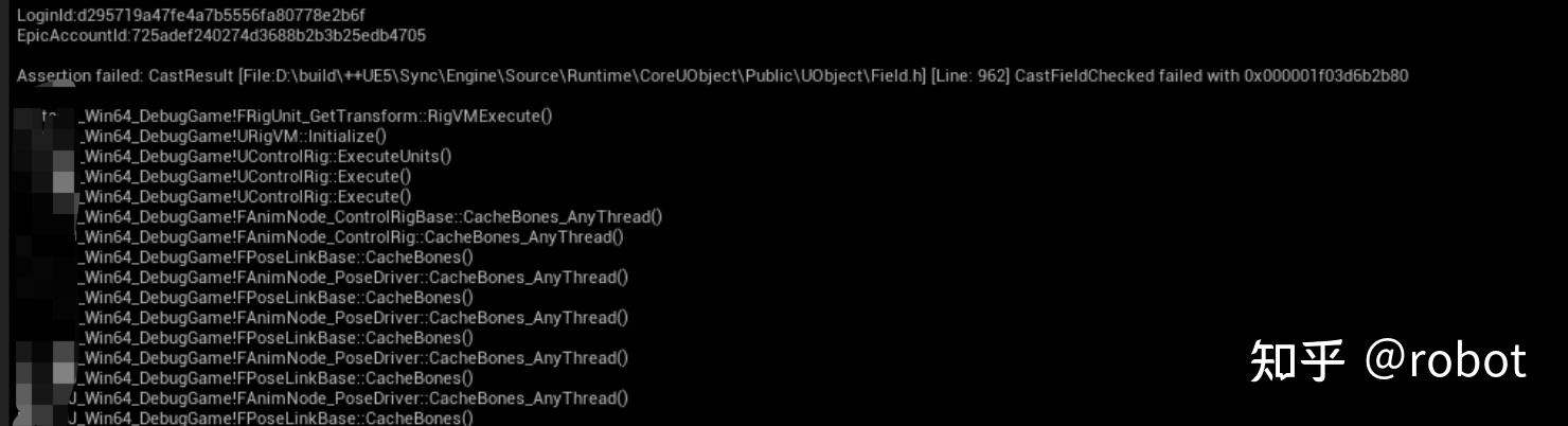ue5 win包 crash - 知乎