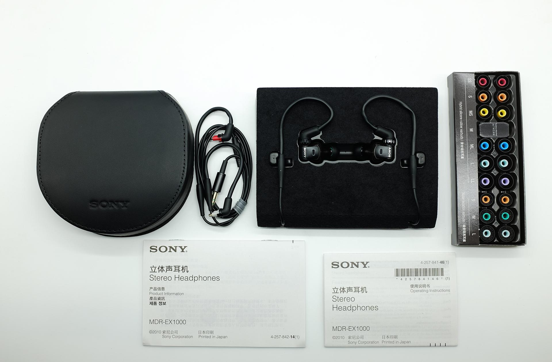 新老旗舰之争-SONY EX1000(EXK)、XBA-Z5耳机对比测评——开箱、外观篇 - 知乎