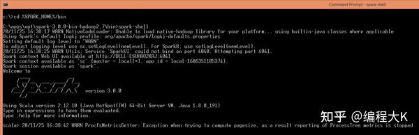 在Windows上的安装Spark - 知乎