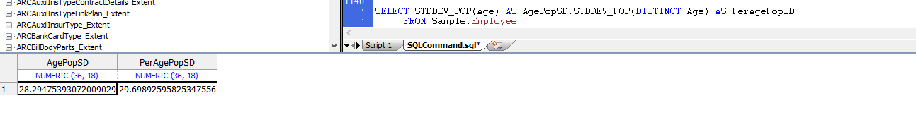 第十章 SQL聚合函数 STDDEV, STDDEV_SAMP, STDDEV_POP - 知乎