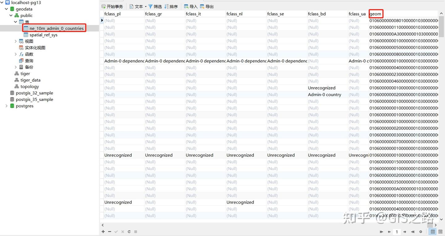 PostGIS Bundle 导入 Shp 到 PostGIS 空间数据库 - 知乎