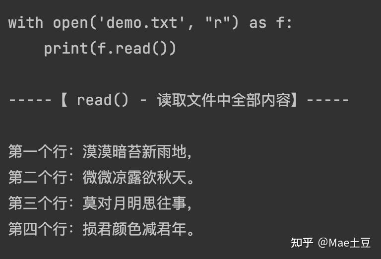 Python基础文件操作 open 文件，read()、readline()、readlines()、readable() 方法的解释和具体的 ...