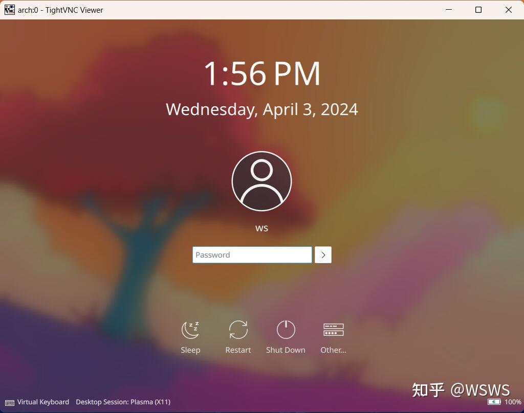 archlinux KDE 使用 x11vnc 实现远程桌面 - 知乎