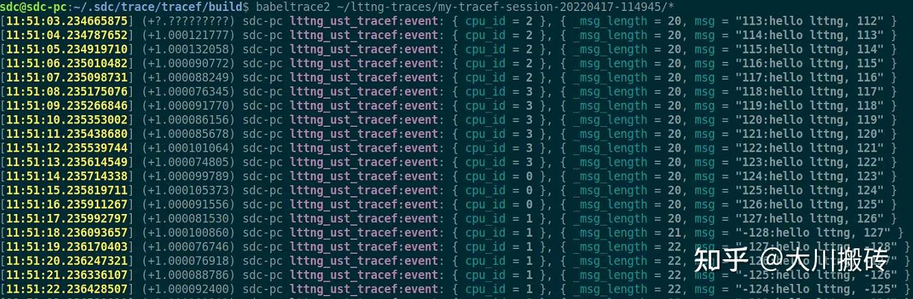 lttng：简单易上手的 tracef - 知乎