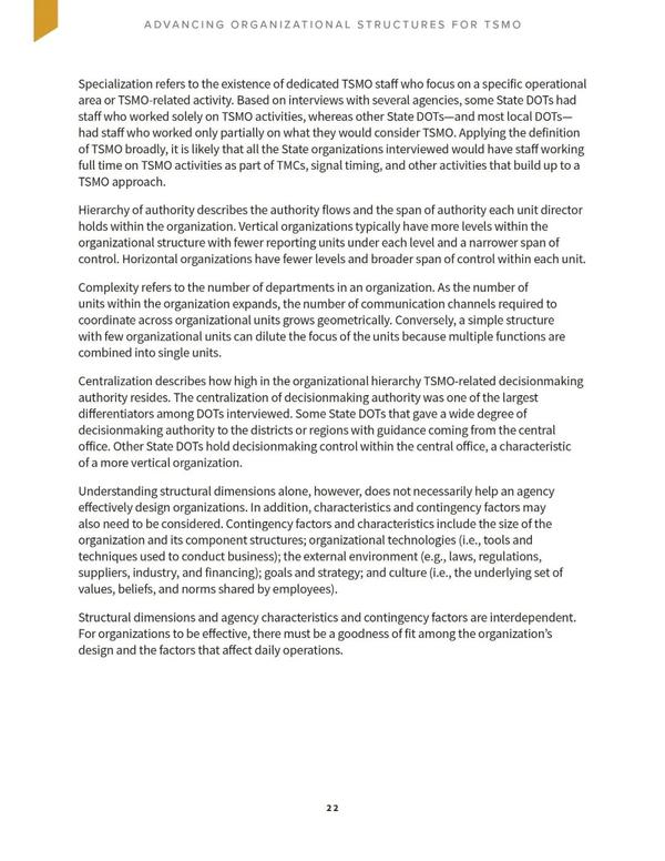 FHWA报告：从组织结构上推进交通系统管理和运营（TSMO）（英）（附下载） - 知乎