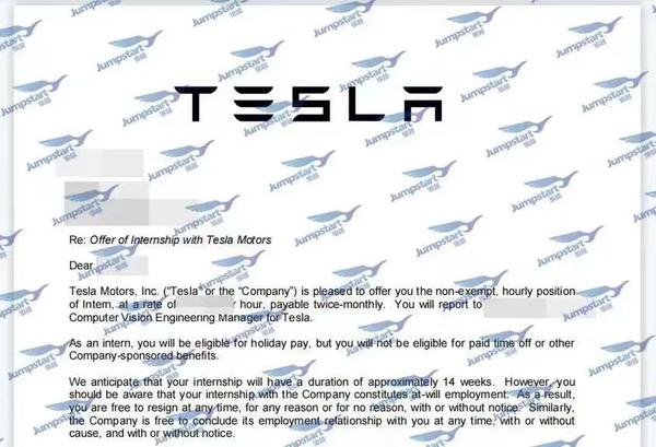 新能源大厂Tesla特斯拉美国总部offer！ - 知乎