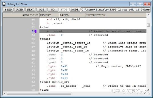 使用CodeViser 调试RK3399 处理器和Linux kernel指导（第二部分） - 知乎