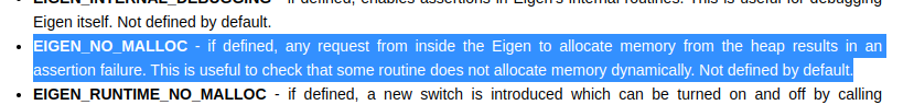 Eigen Dense Matrix的内存优化 - 知乎