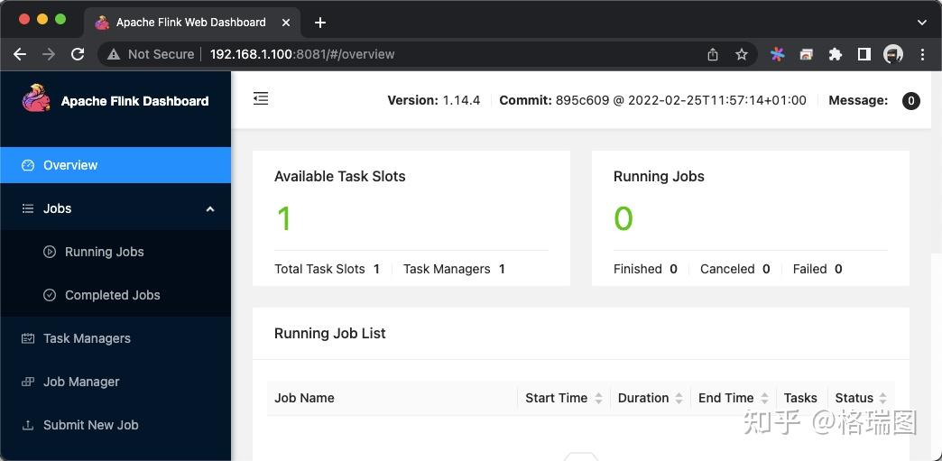 flink-0002-管理界面介绍 - 知乎