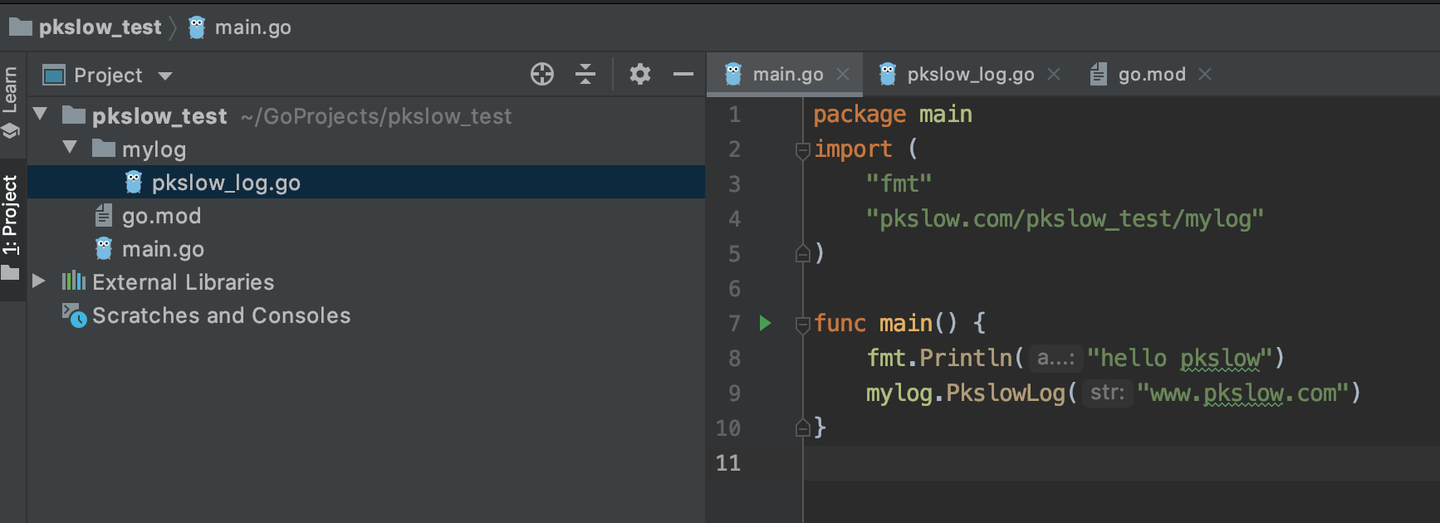 使用Go module和GoLand初始化一个Go项目 - 知乎