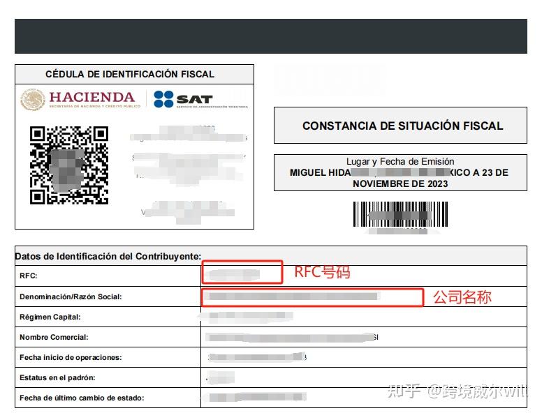 关于墨西哥RFC税号的注册优势！ - 知乎
