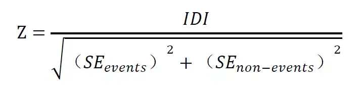 两个预测模型比较，再教你一招IDI - 知乎