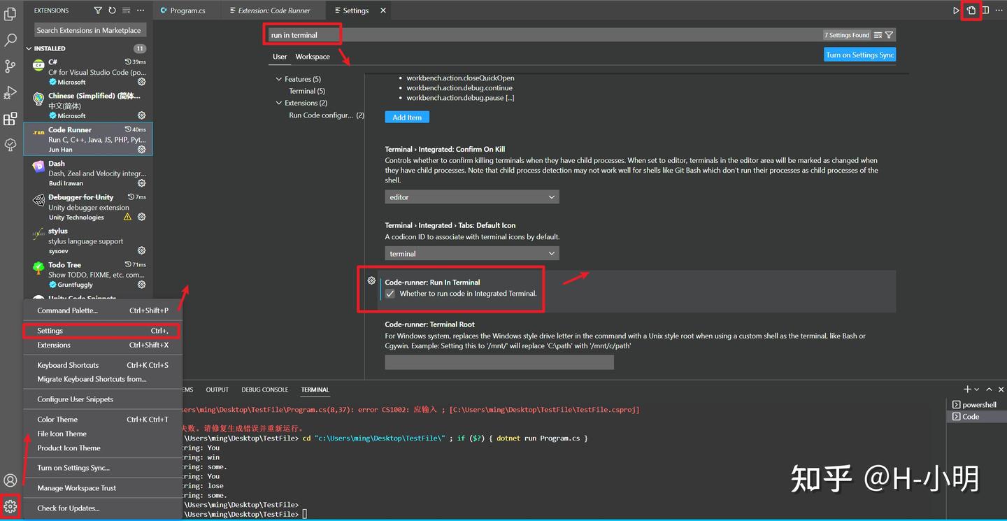 VScode编辑器上编译C# - 知乎