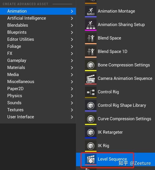 虚幻5过场动画之序列操作与关键帧 - 知乎