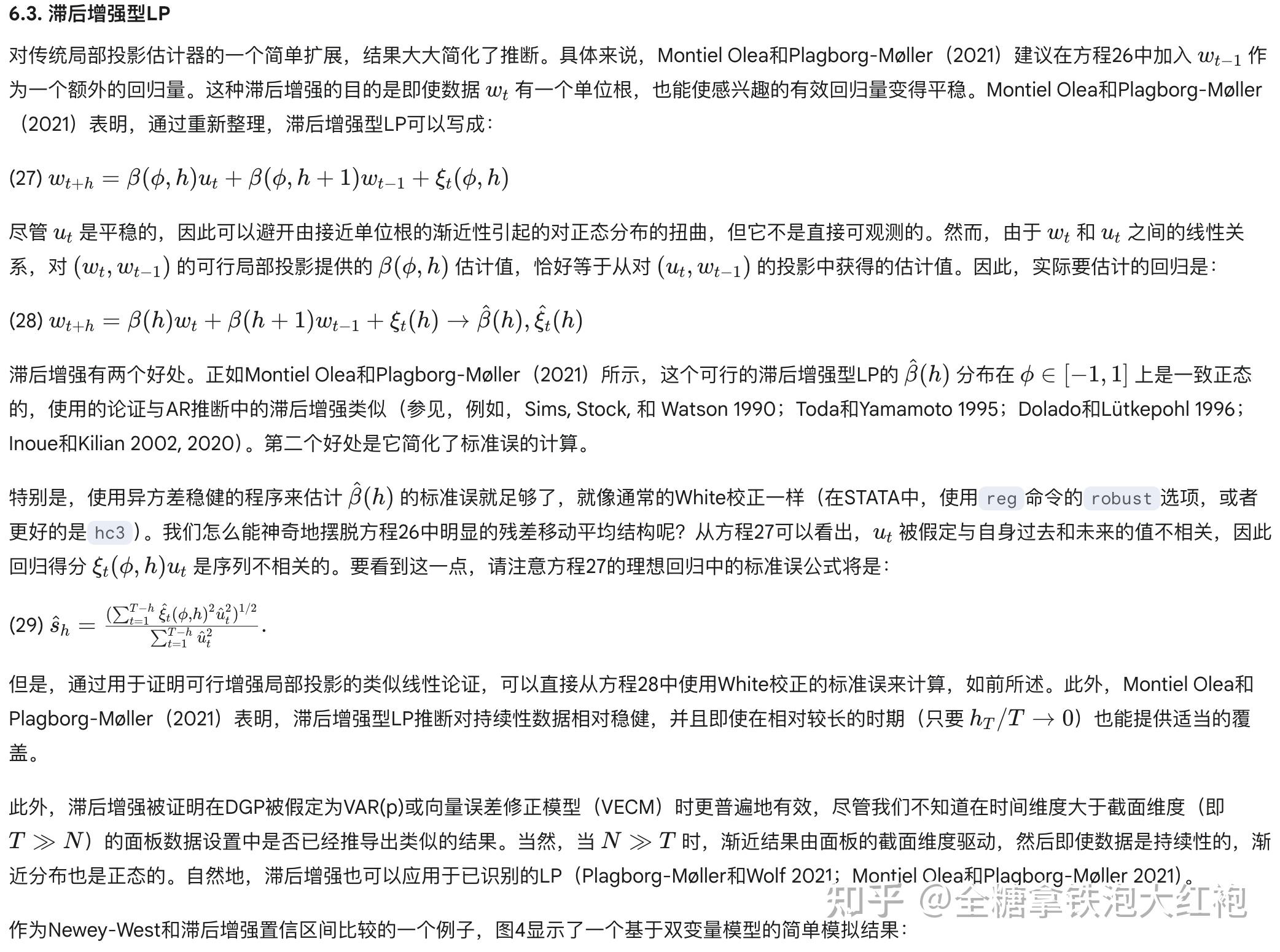 Local Projections, JEL 2025 - 知乎