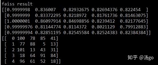 FAISS 用法 - 知乎