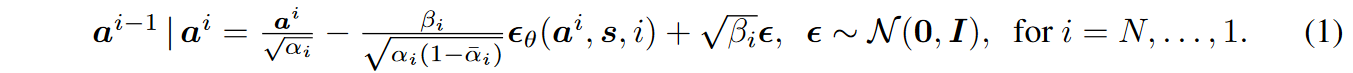 Diffusion-QL-DIFFUSION POLICIES AS AN EXPRESSIVE POLICY CLASS FOR OFFLINE REINFORCEMENT LEARNING ...