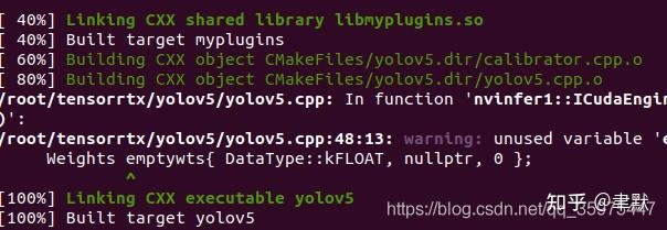 【TensorRT】yolov5的pytorch模型转tensorrt模型（自己的数据集与模型） - 知乎