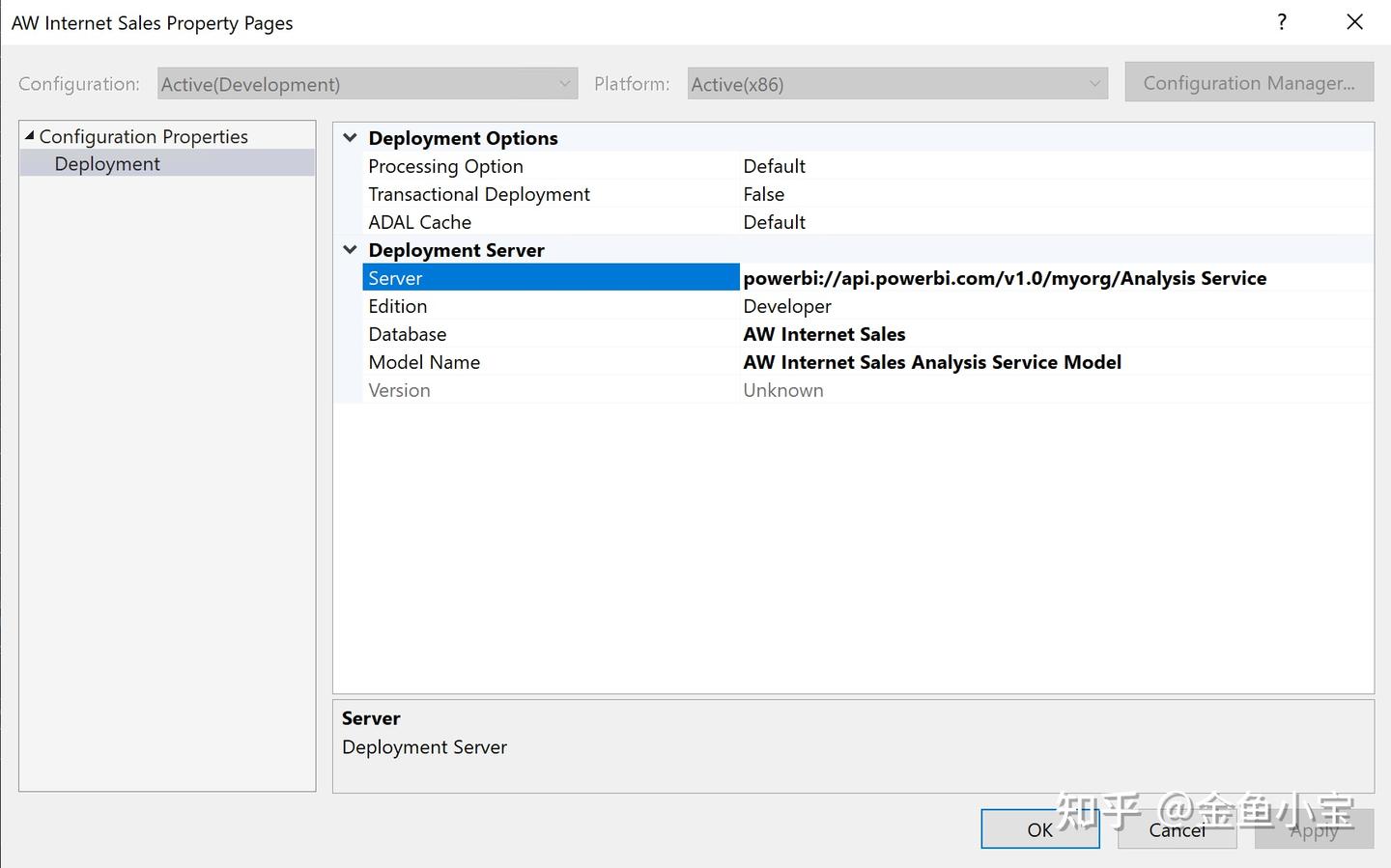 用Visual Studio连接SQL Server创建SSAS并部署到Azure Analysis Service - 知乎