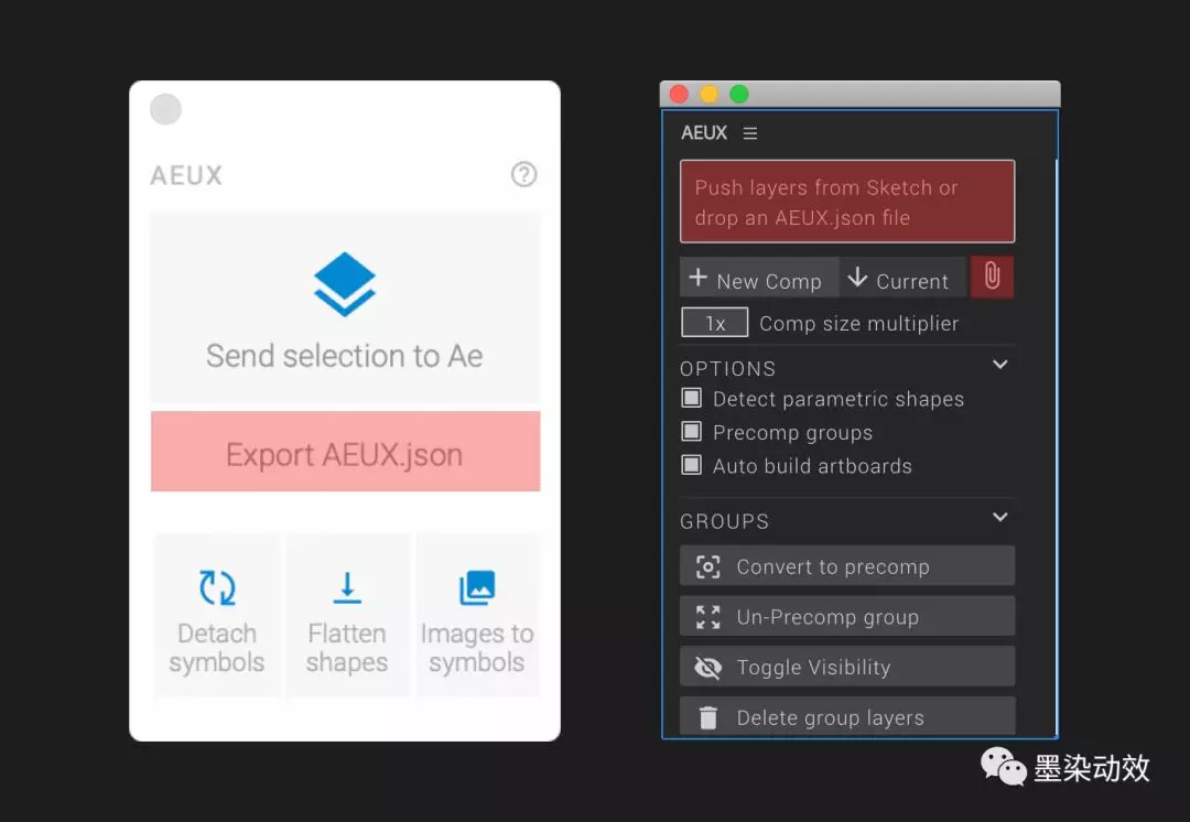 Sketch 文件导入 AE 脚本 AEUX 详解 - 知乎
