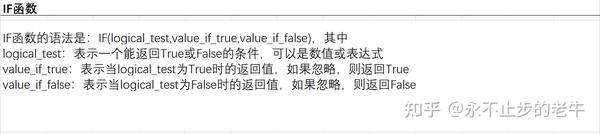 Excel函数IF详解