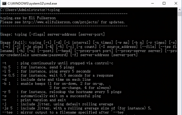 ping TCP端口的实用小工具tcping - 知乎
