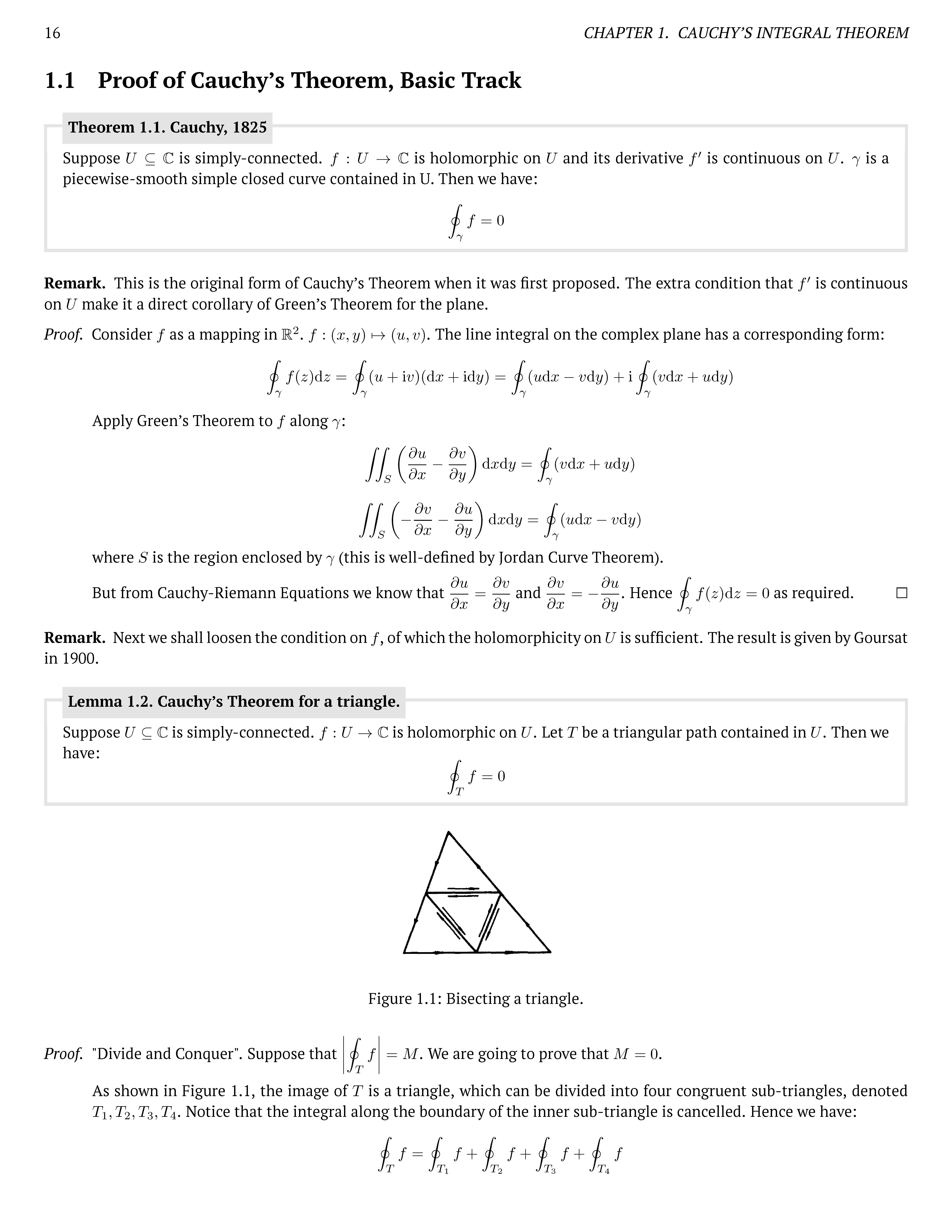复分析II：Cauchy积分定理 - 知乎
