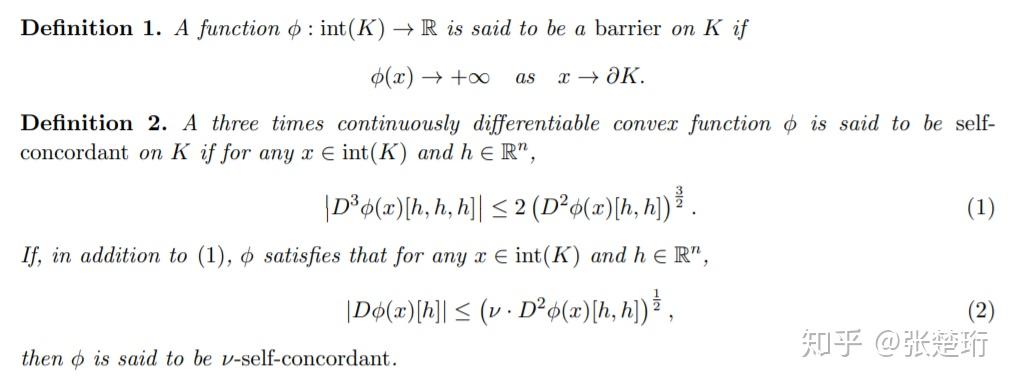 【数学】Barrier Method - 知乎