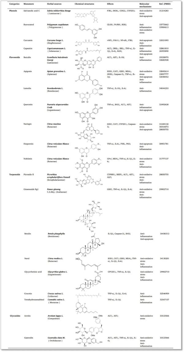 Pharmacol Res 综述 | 徐涛/周焕团队聚焦天然产物治疗药物性肝损伤的研究进展、作用机制、减毒方法 - 知乎