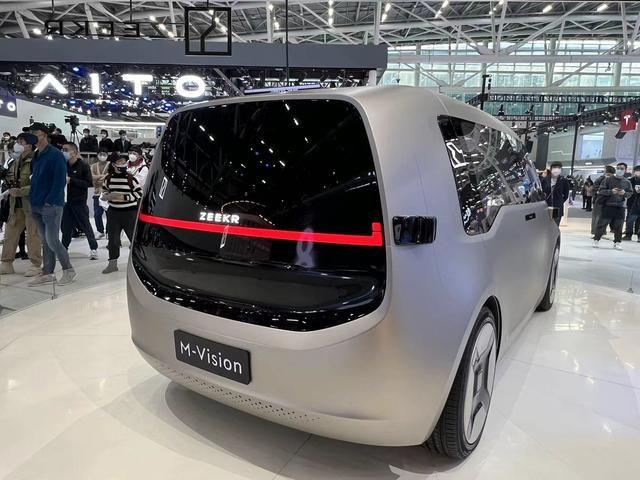 2022广州车展：2024年具备量产条件，ZEEKR M-Vision概念车亮相 - 知乎