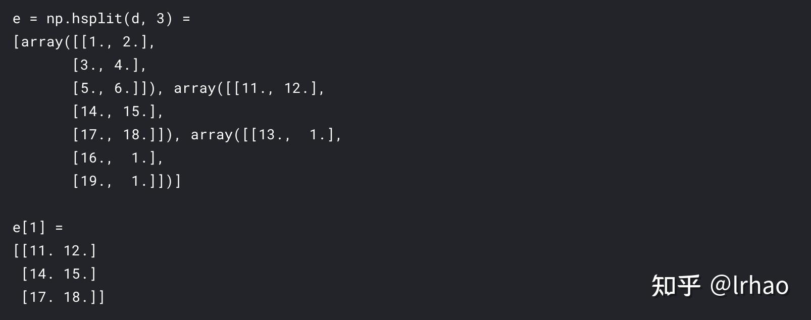 Numpy全面语法教程 & 更好理解Numpy用法 - 知乎