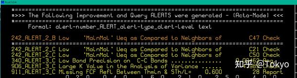 CheckCIF-B级警报PLAT242解决示例 - 知乎