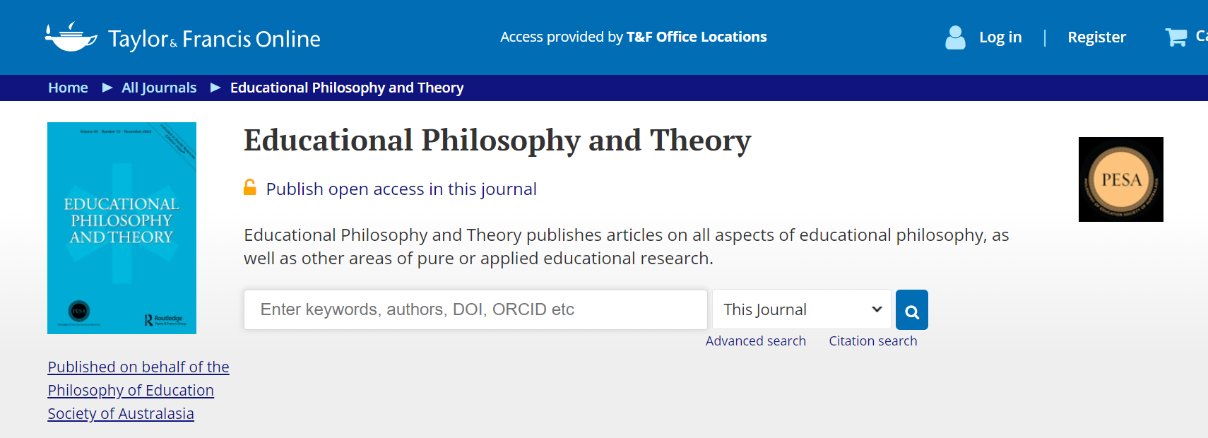 SSCI国际期刊精选 | 教育学 - 知乎