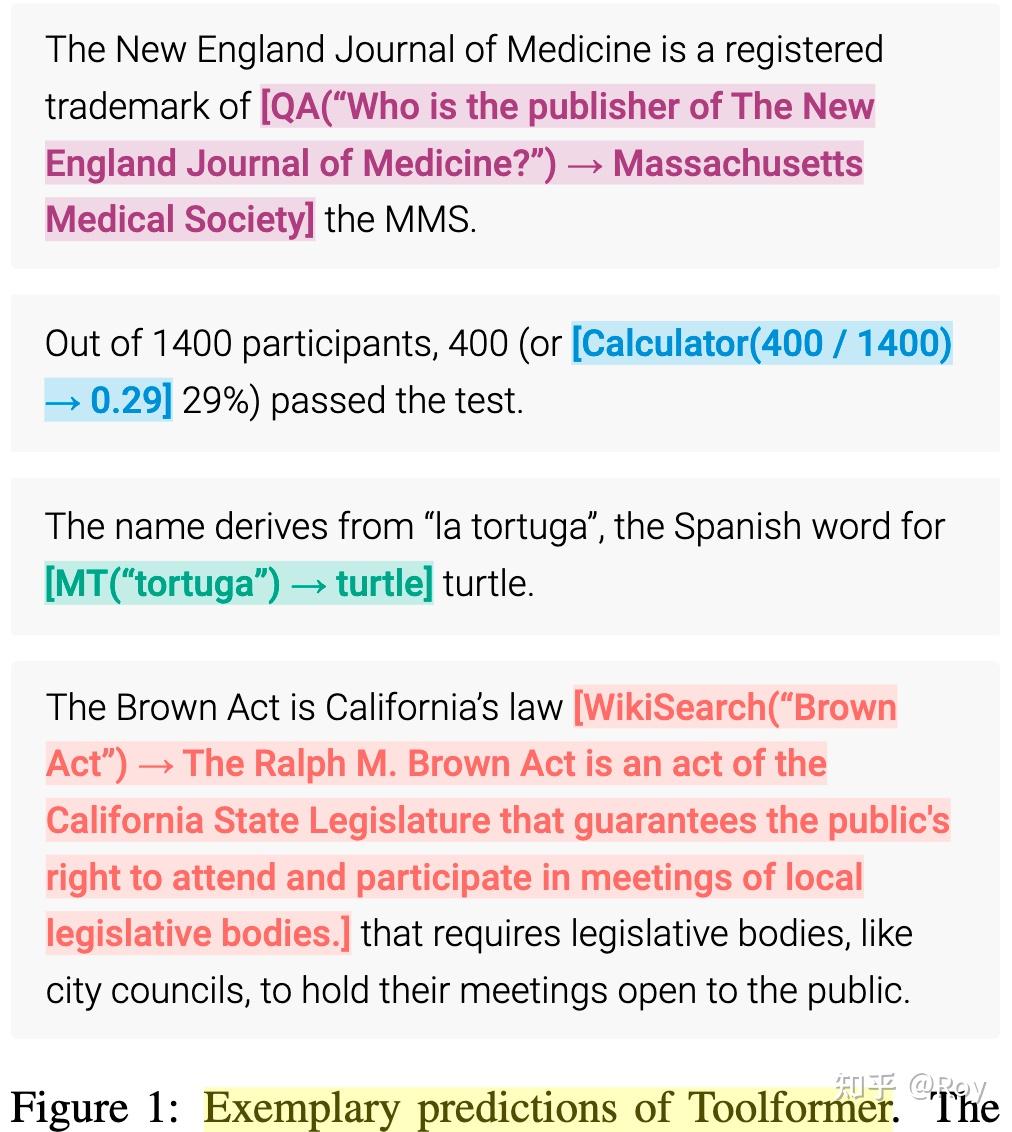 ChatGPT论文阅读系列-Toolformer: Language Models Can Teach Themselves to Use Tools - 知乎