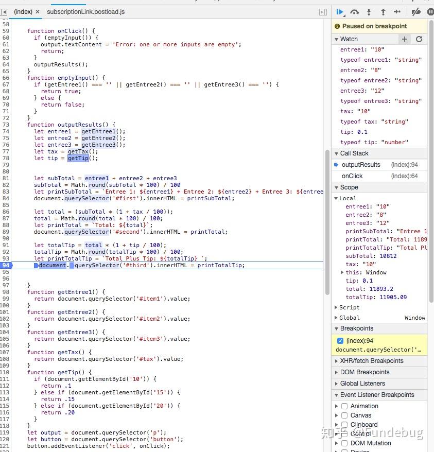 抛弃console.log()，拥抱浏览器Debugger - 知乎