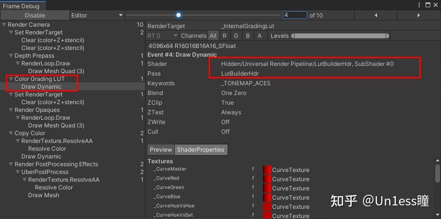 unity ColorGrade后处理与SP LUT的同步探索 - 知乎