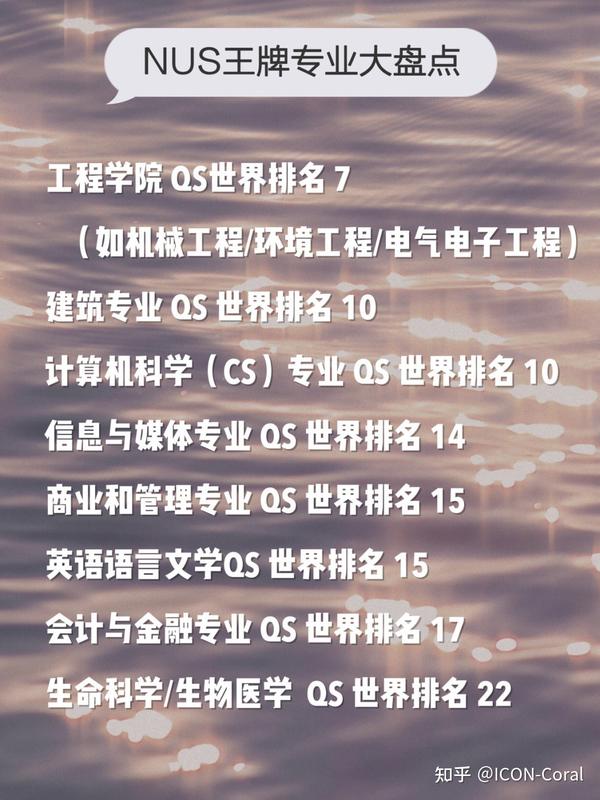 亚洲第一‼️新加坡国立大学NUS申请攻略 - 知乎